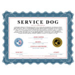 Service Dog Certificate - Service Animal Certification Online